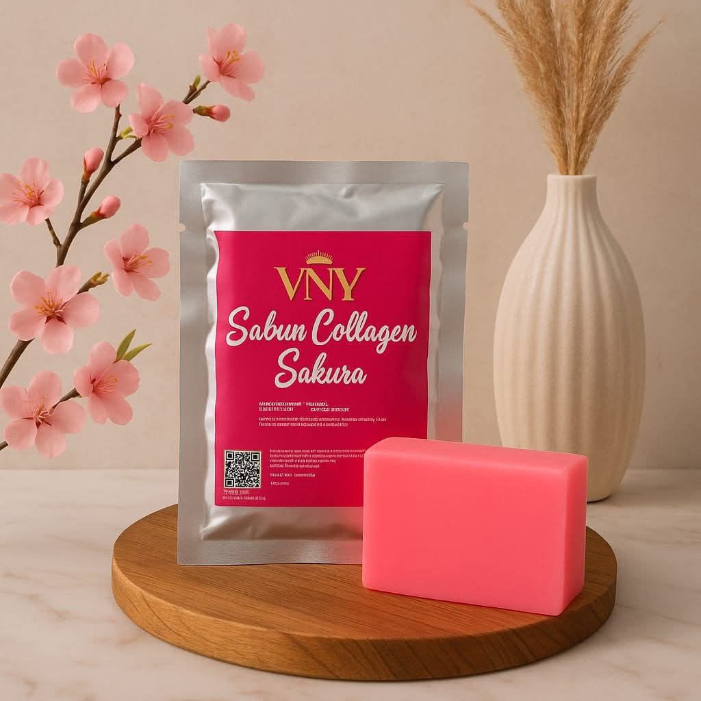 Jual VNY BEAUTY - SABUN SAKURA COLLAGEN (LUSIN) | Shopee Indonesia