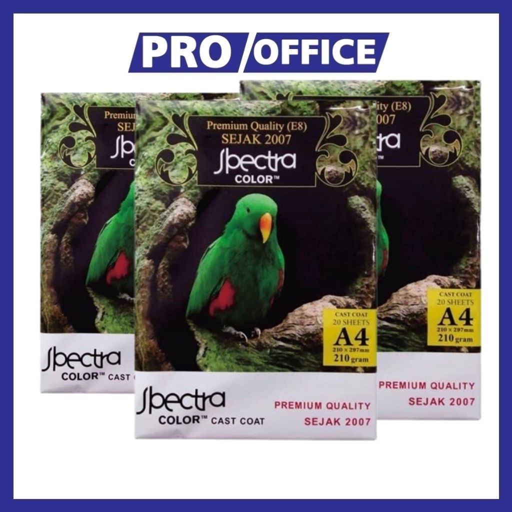 Jual ProOffice - Kertas Foto Spectra 210 Gram | Glossy Inkjet Photo ...