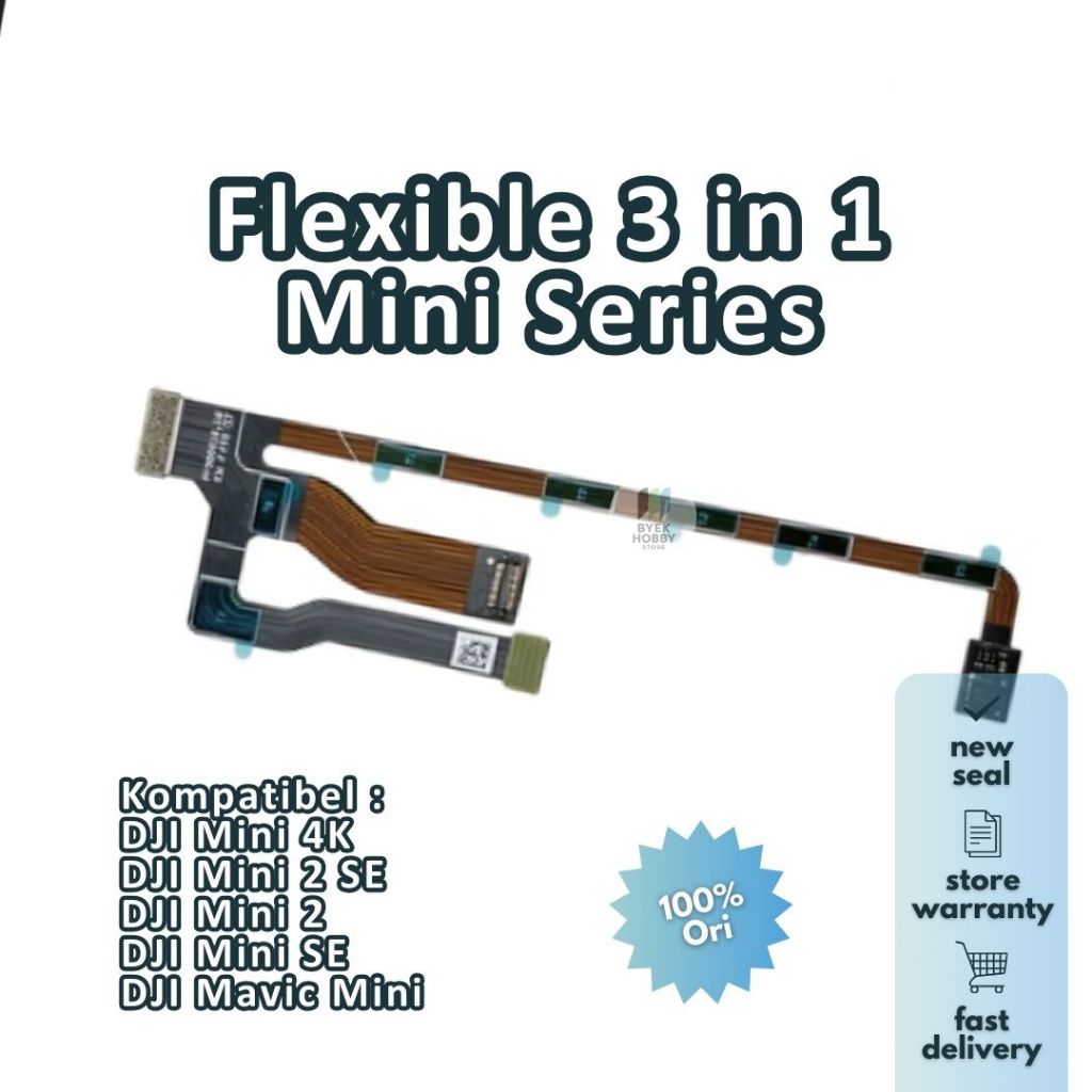 Jual Kabel Flexible Flat 3in1 Original DJI Mini 4K Mini 2 SE Mini 2 ...