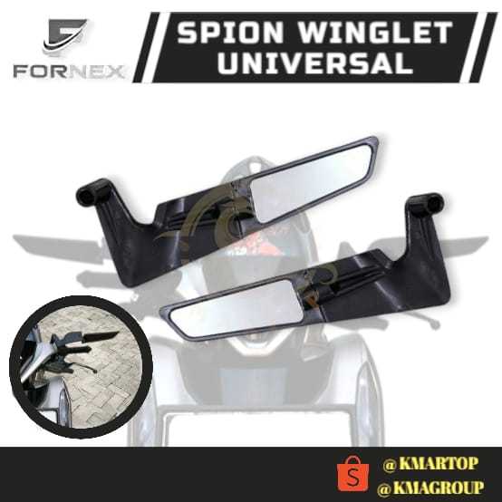 Jual SPION WINGLET UNIVERSAL FORNEX MOTOR VARIO BEAT PCX NMAX AEROX ADV ...