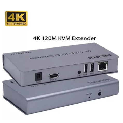 Jual HDMI KVM EXTENDER 120M 4K 120Meter KVM Extender HDTV KVM EXTENDER ...