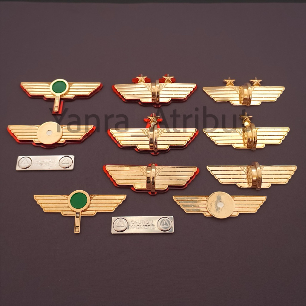 Jual Pin WING KAI Kereta api Masinis asissten ppka kondektur penyelia ...
