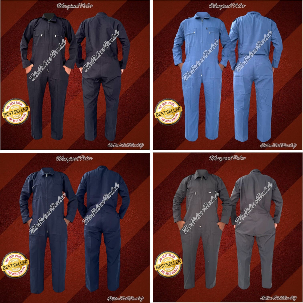 Jual werpak / werpack / wearpack Coverall Safety / Seragam proyek ...