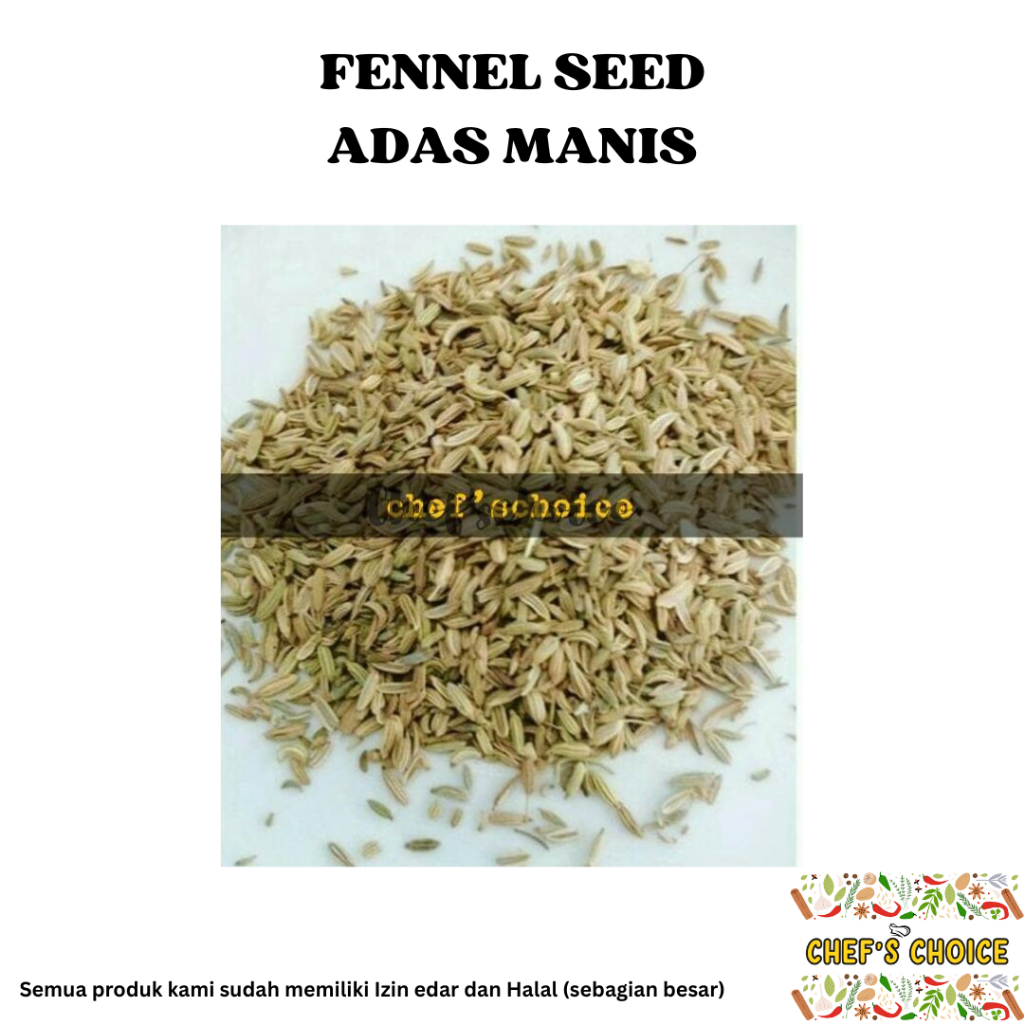 Jual Fennel Seed 100 gr / Adas Manis 100 gr | Shopee Indonesia