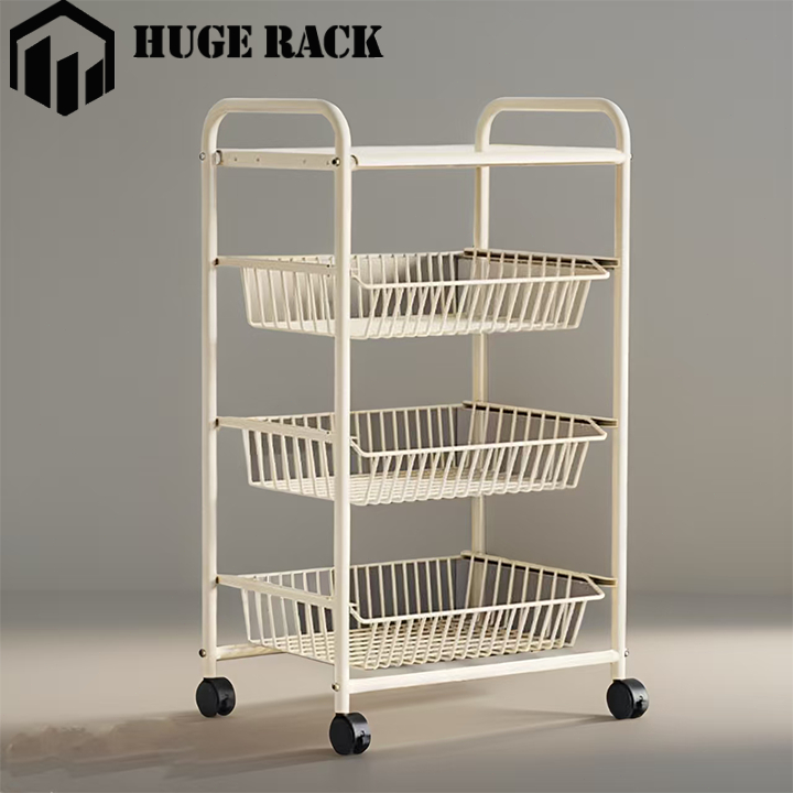 Jual Rak Troli 3/4/5 Susun Storage Trolley Wheels Rack Tempat ...
