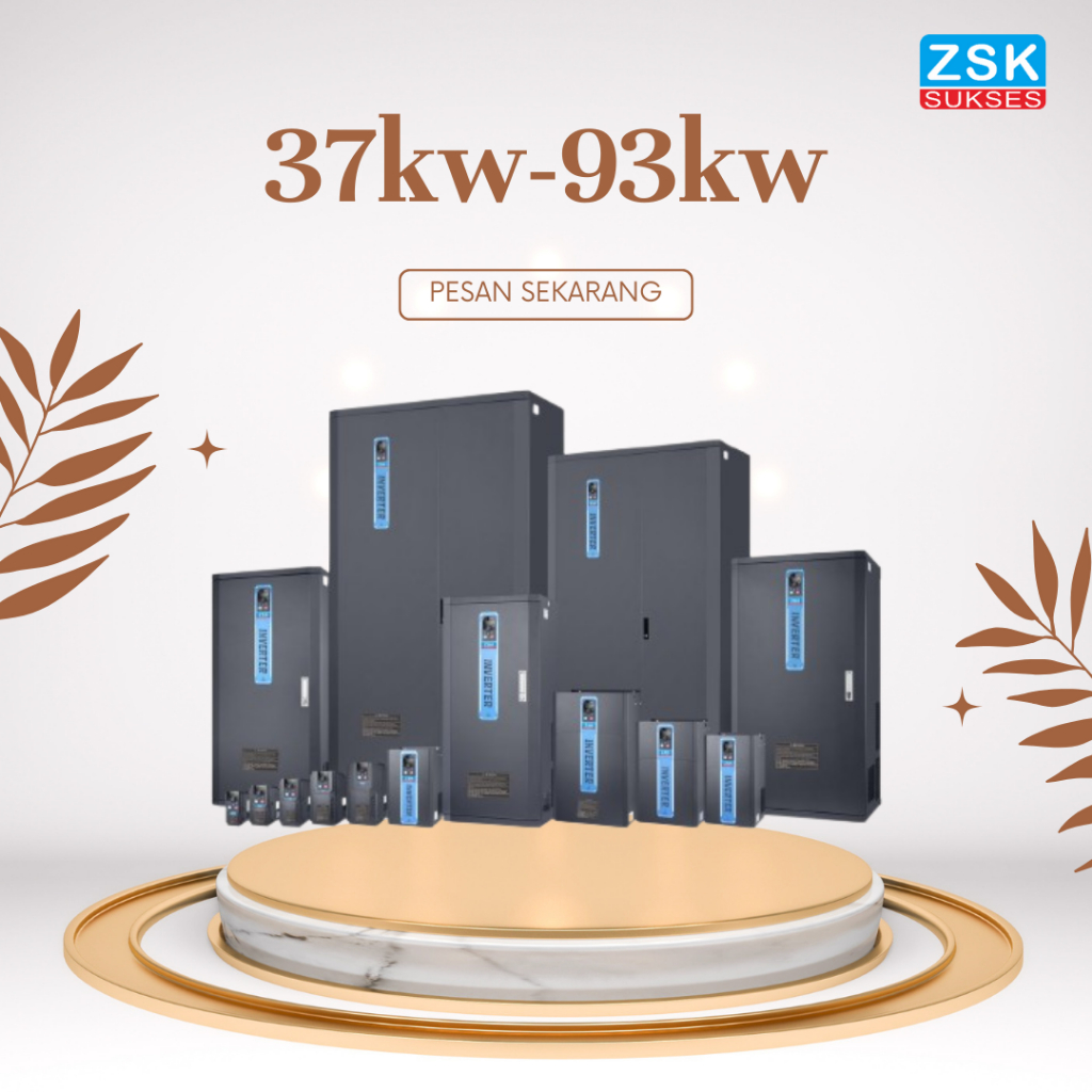 Jual Inverter VFD Frequency 37KW/45KW/55KW/75KW/93KW 3 Phase 380V Variable Frequency Drive ZSK ...