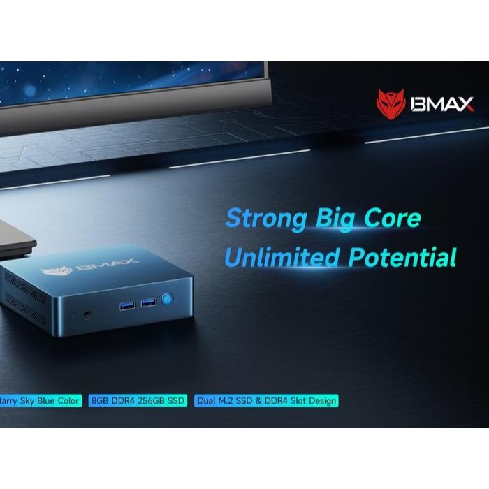 Jual Mini Pc BMAX B2 Power Intel Celeron 5205U 8GB/256GB NVMe HDMI DP ...