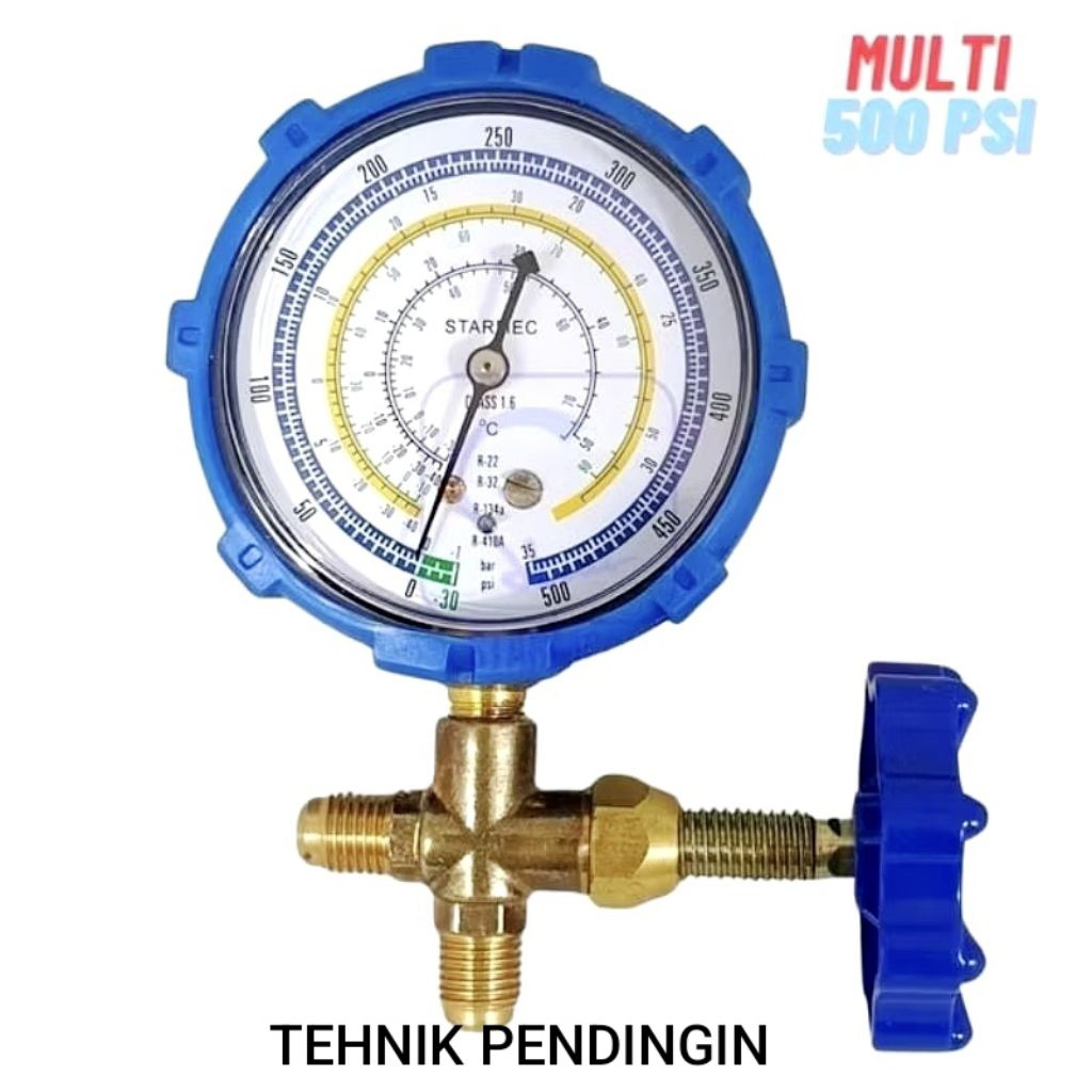 Jual PAKET ISI PREON R32 AC MANIFOLD SINGGEL 500 PSI + PREON JINCOL R32 650 gr + ADAPTER FREONN ...