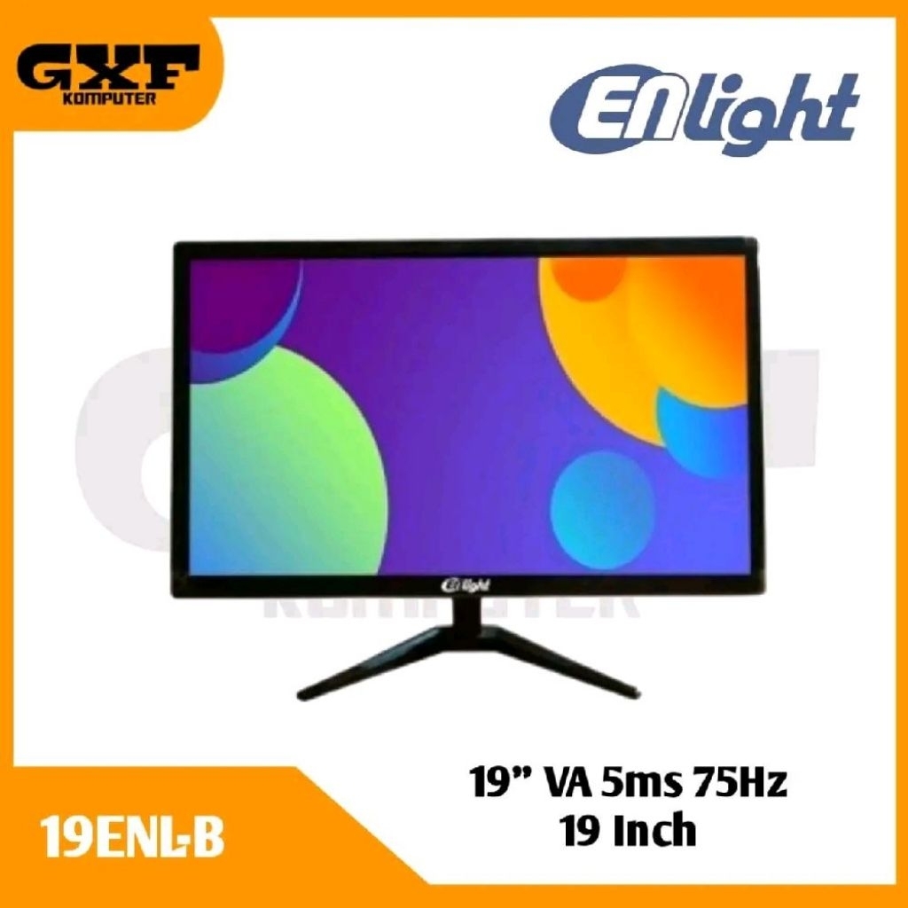 Jual Monitor Enlight 19ENL-B 19" VA FHD 5ms 75Hz | Shopee Indonesia
