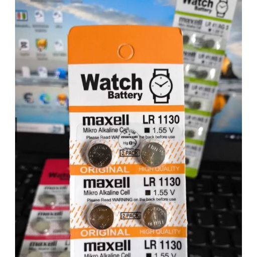 Jual BATERAI / BATRE / BATTERY LR1130 / AG10/ LR 1130/ AG 10 KALKULATOR JAM WATCH JAM TANGAN ...