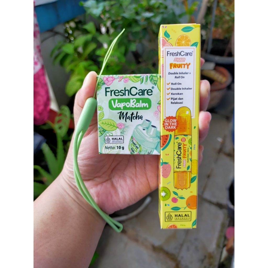 Jual Freshcare kombo hemat vapobalm matcha 2in1+Smash fruity 4in1 free ...