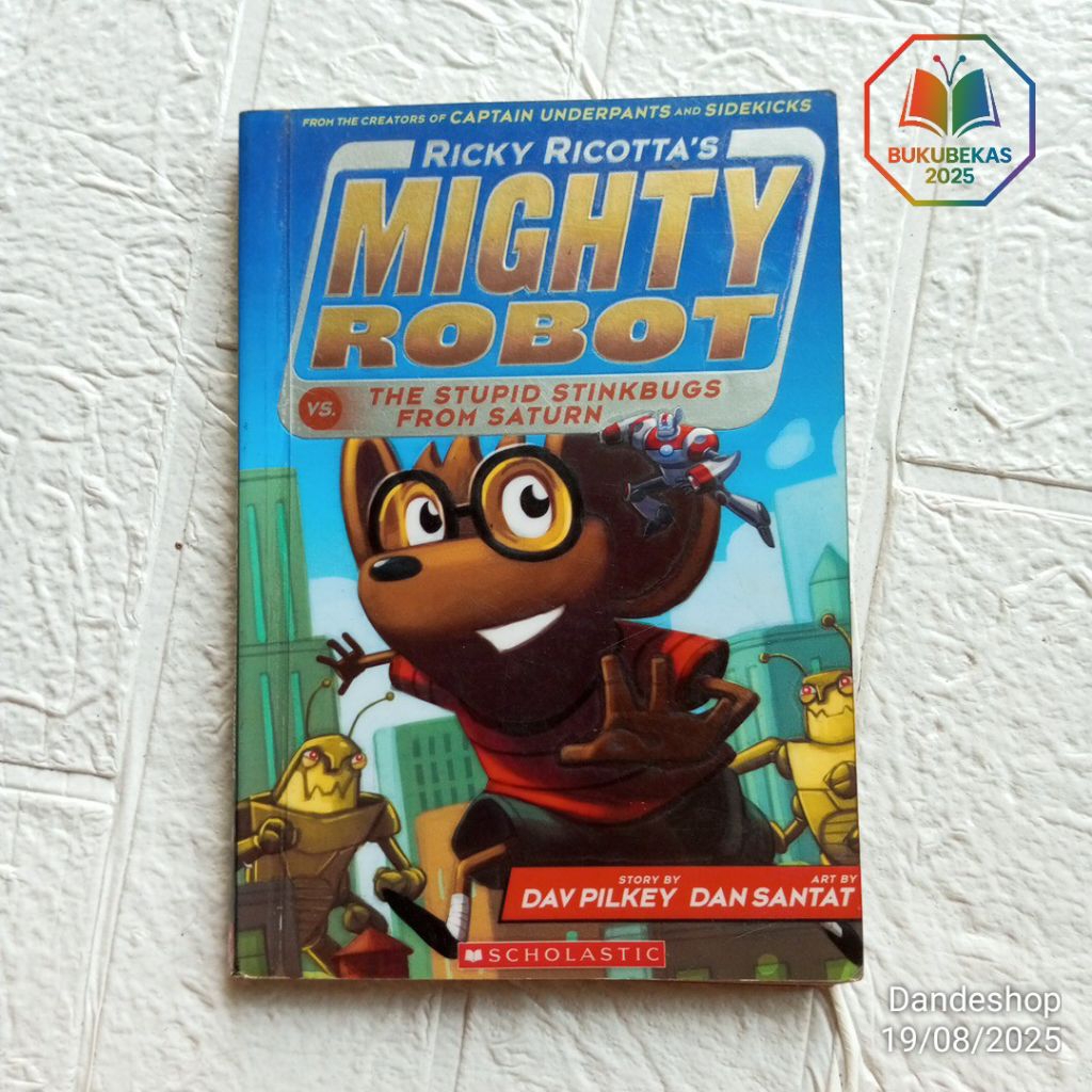Jual Ricky Ricotta's Mighty Robot vs The Stupid Stinkbugs From Saturn ...