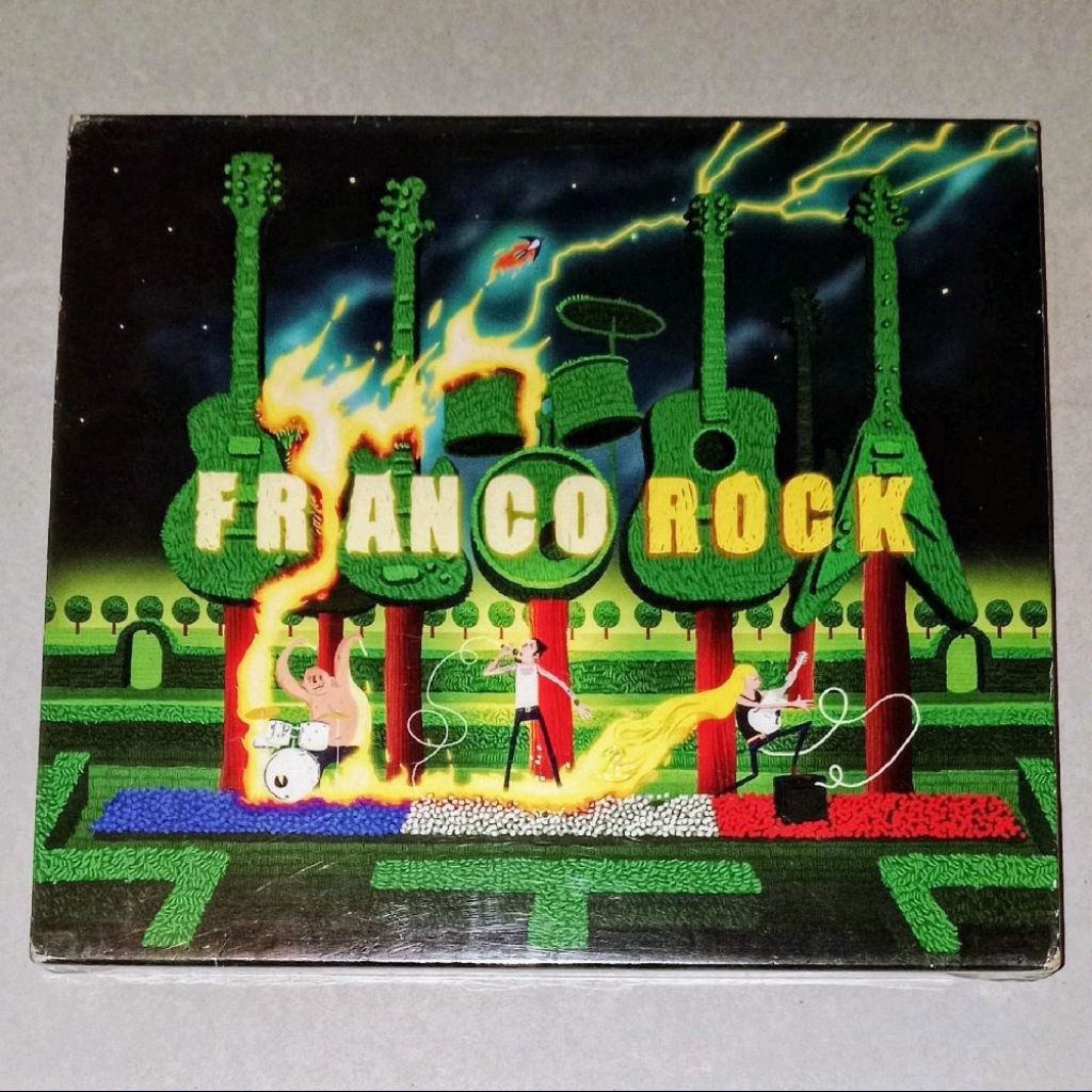 Jual CD Franco Rock Francorock .. Mademoiselle K Subway Eiffel Mickey ...