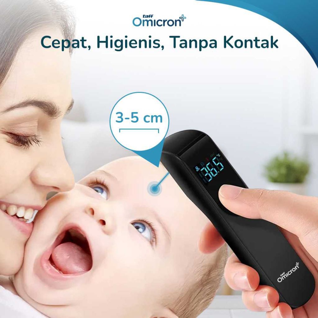 Jual Termometer suhu badan dan objek termogun infrared dual mode ...