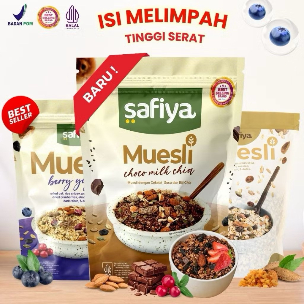 Jual MUESLI 1 KG || MUESLI 1 KG by safiya | Shopee Indonesia