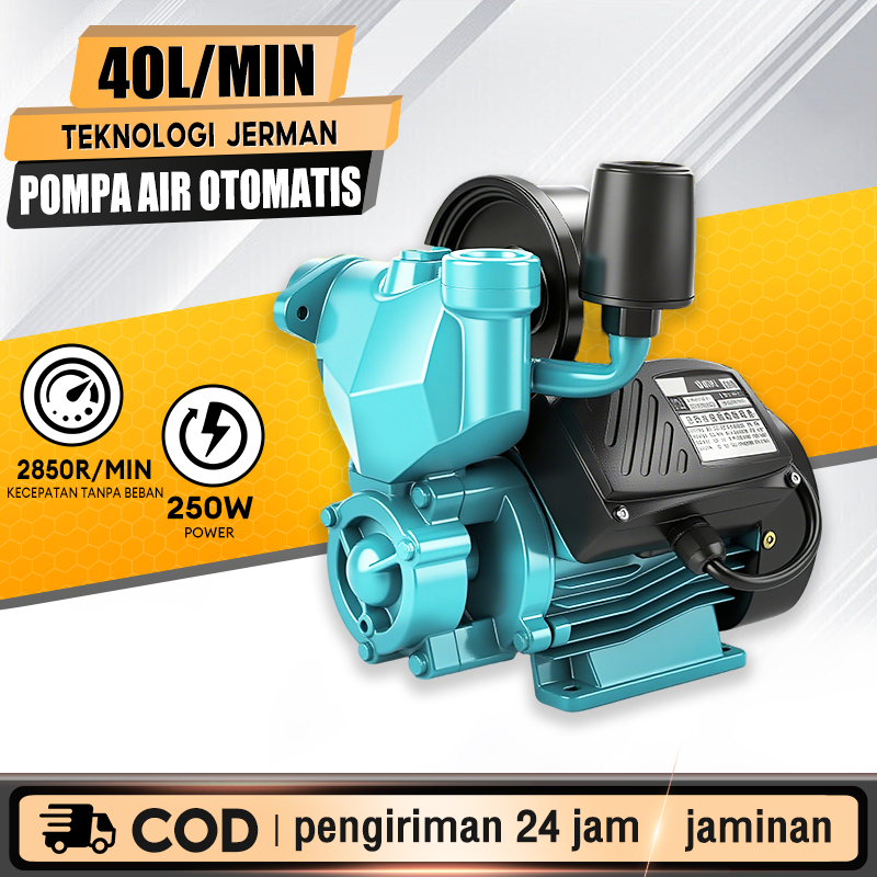 Jual REAIM Pompa air Otomatis 250W Mesin Pompa Air Pompa Air Listrik Pompa Pendorong Tekanan Air ...
