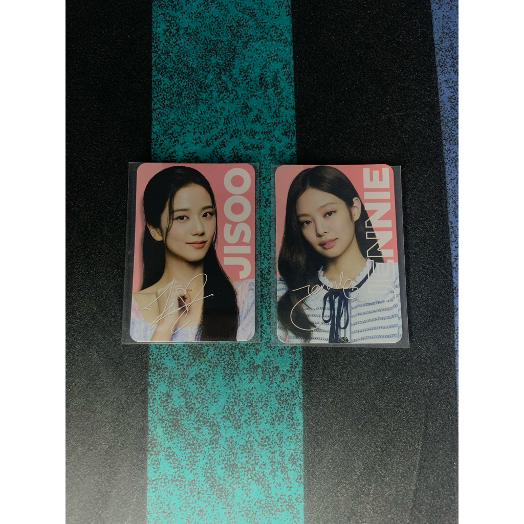 Jual BLACKPINK Jisoo Jennie OREO photocard | Shopee Indonesia
