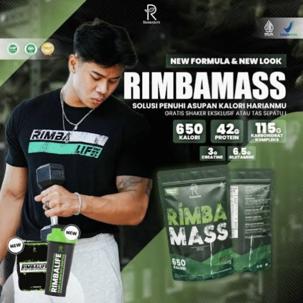 Jual Rimba Mass 2Lb 900gr (Rasa Chat Admin) | Shopee Indonesia