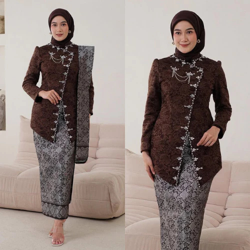 Jual Kebaya Janggan Kebaya Kondangan Kebaya Lamaran Rok Songket Free ...