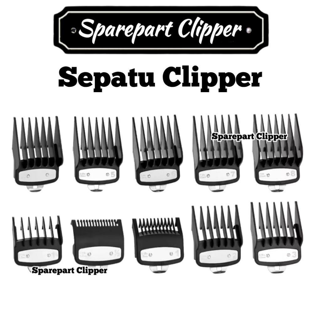 Jual Sepatu Clipper Satuan Plat Besi Alas Mesin Cukur Sparepart Clipper ...