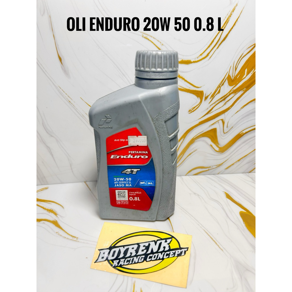Jual OLI MOTOR 4TAK SPORT ENDURO RACING 1LITER SAE 20W-50 - BOYRENK ...