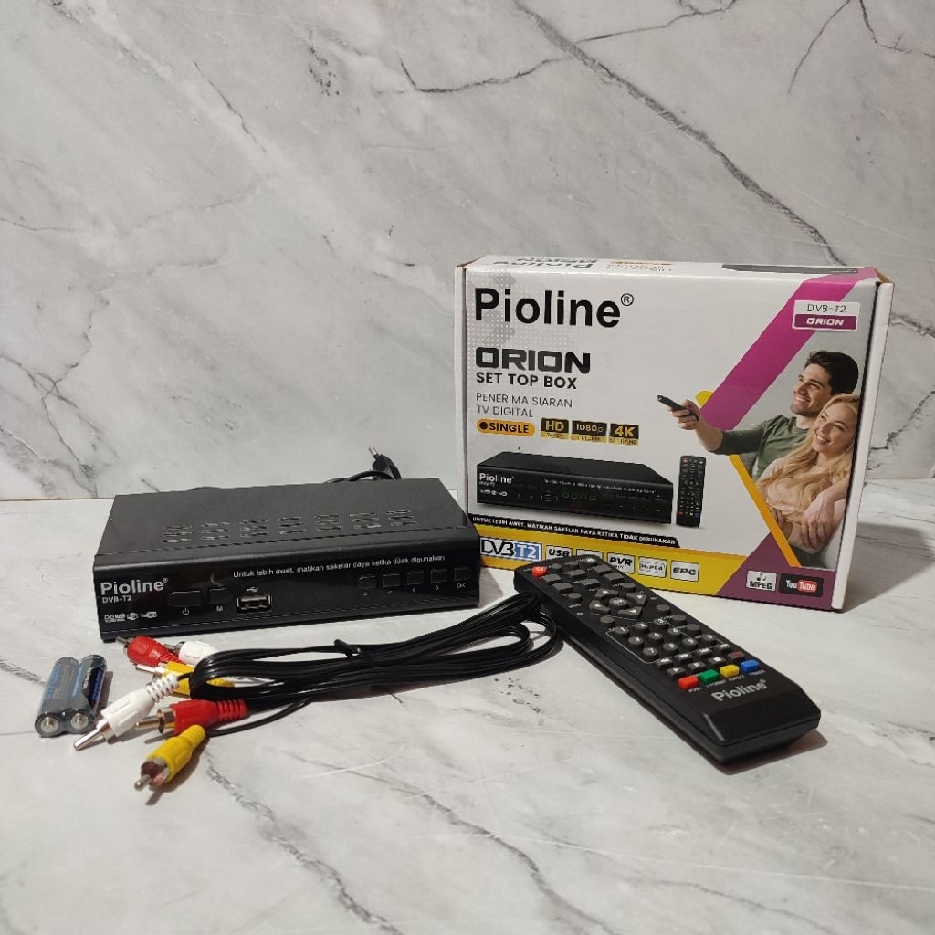 Jual SET TOP BOX PIOLINE ORION DVB-T2 TERBARU TERLARIS | Shopee Indonesia