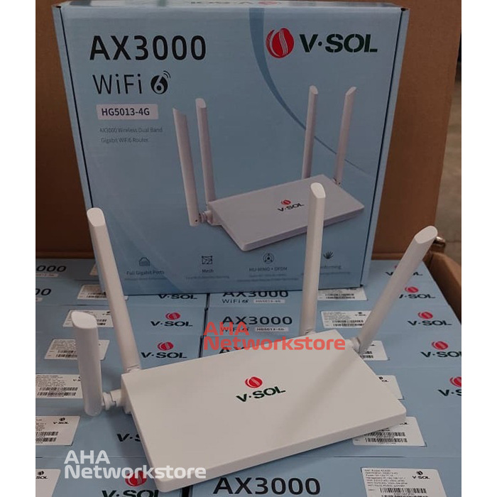 Jual VSOL AX3000 WiFi6 HG5013 4G Gigabit Router VSOL HG5013-4G WiFi6 ...
