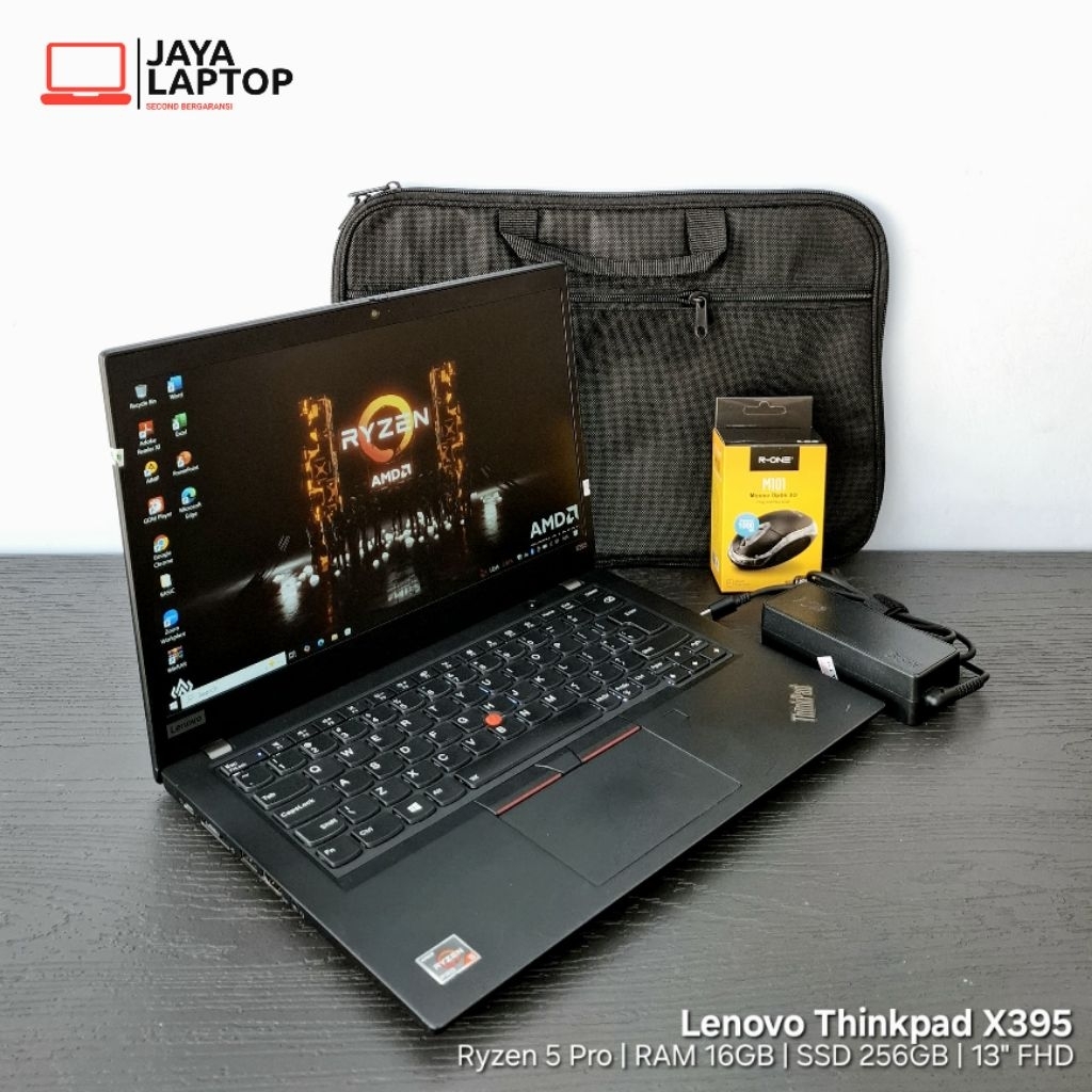 Jual Lenovo Thinkpad X395 AMD Ryzen 5 Pro RAM 16GB SSD 256GB 13 inch ...