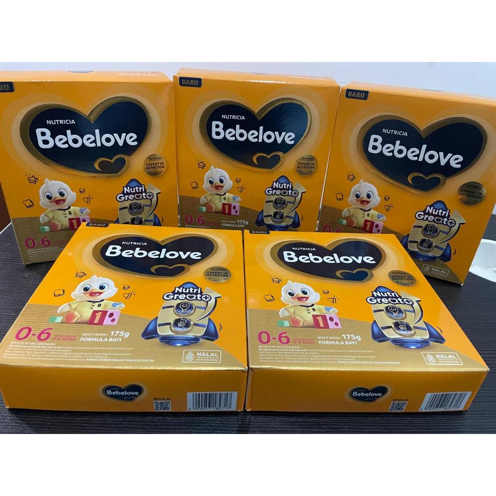 Jual BEBELOVE 0-6 Bulan Nutri Great New 175GR (Exp 2027) | Shopee Indonesia