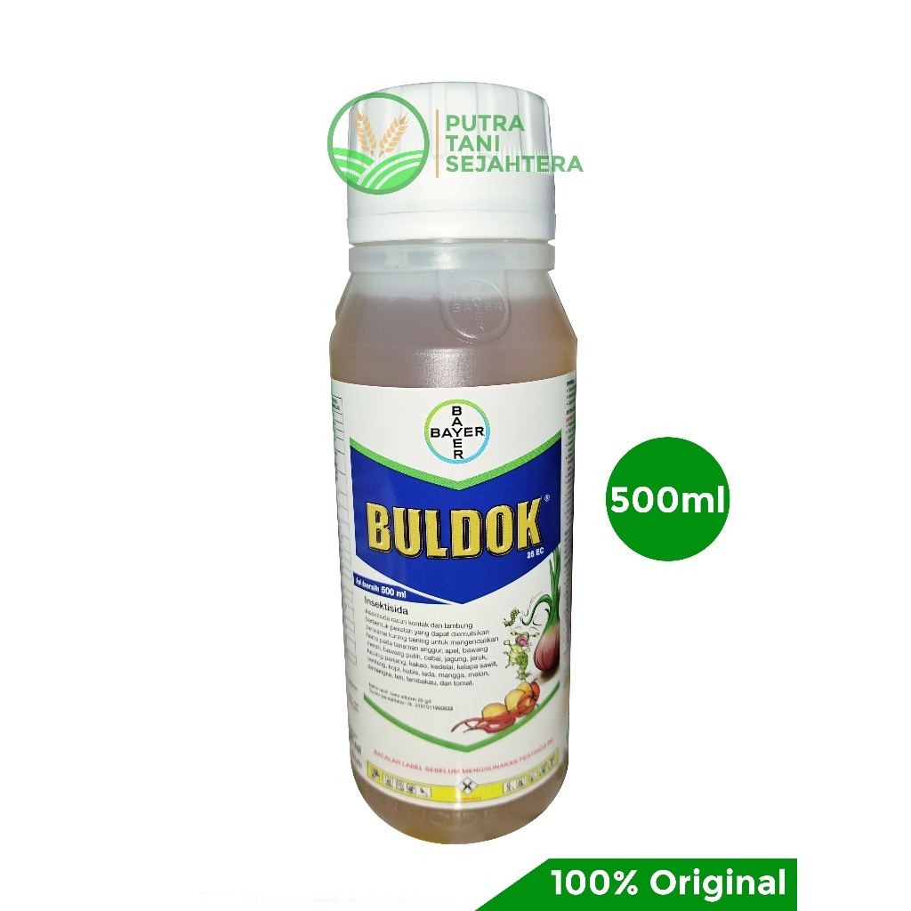 Jual Insektisida Racun Kontak dan Lambung BULDOK 25EC 500ml Bayer ...