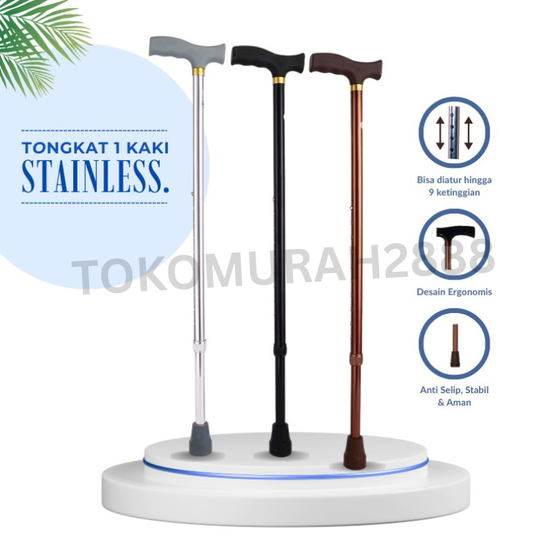 Jual Tongkat Lipat /Tongkat Jalan / Alat Bantu Jalan Kaki 1 / Tongkat ...