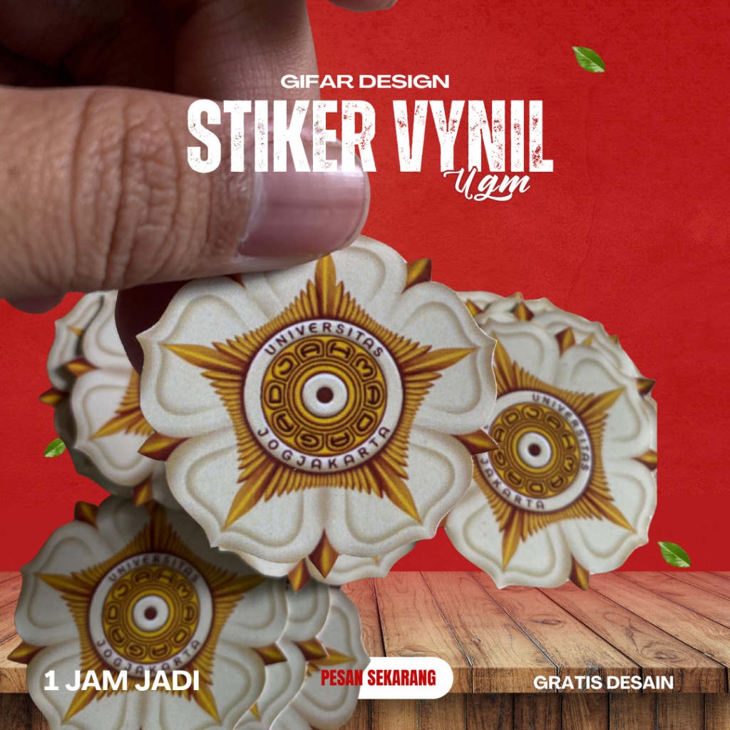 Jual Stiker Vynil 1 Pak Logo UGM/Universitas Gajahmada | Shopee Indonesia