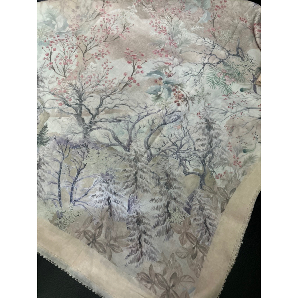 Jual New As Is Buttonscarves Holiday series - Egg Nog XL (Syar’i ...