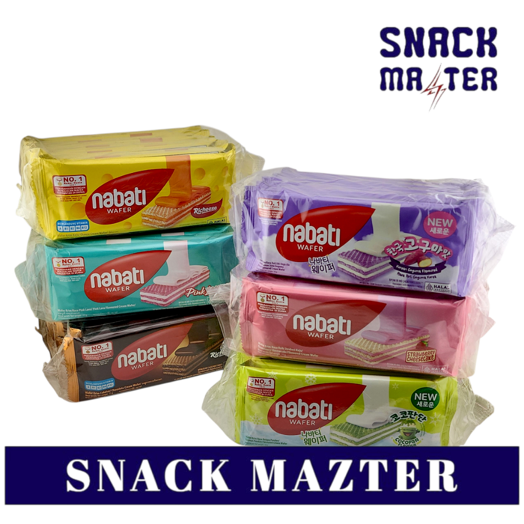 Jual Nabati Wafer Renceng - Netto 10 bks x 20 gr | Shopee Indonesia