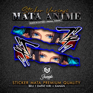 Jual STICKER MATA ANIME UNIVERSAL / STIKER MATA MODEL 8 / STIKER HELM ...