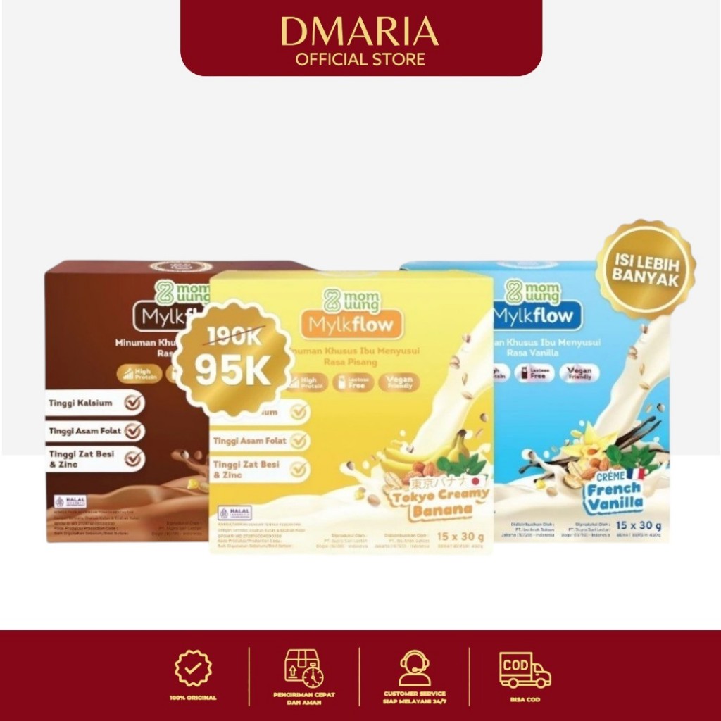 Jual MOM UUNG - Susu Mylkflow | Susu Pelancar ASI | HALAL BPOM | Shopee ...