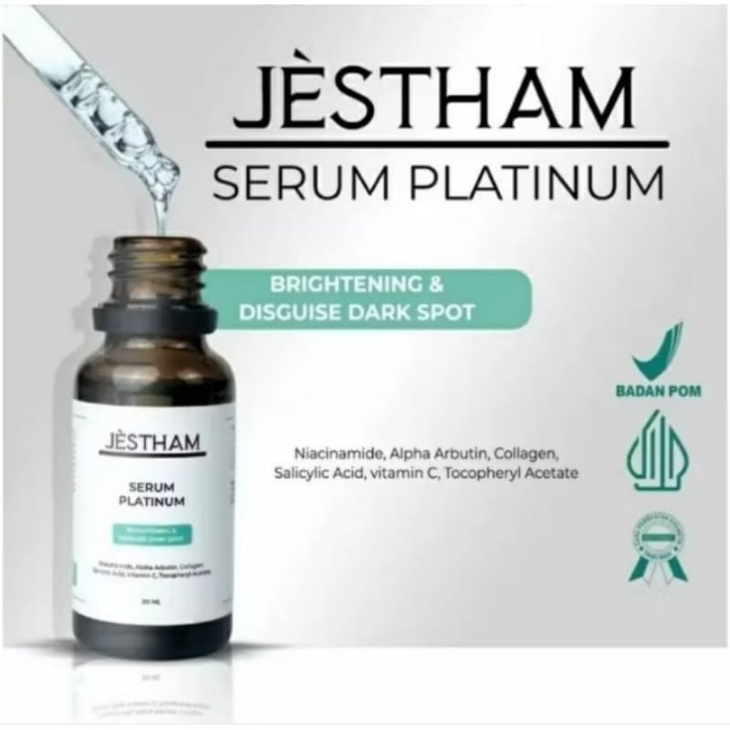 Jual JESTHAM SERUM PLATINUM (SP) | Shopee Indonesia