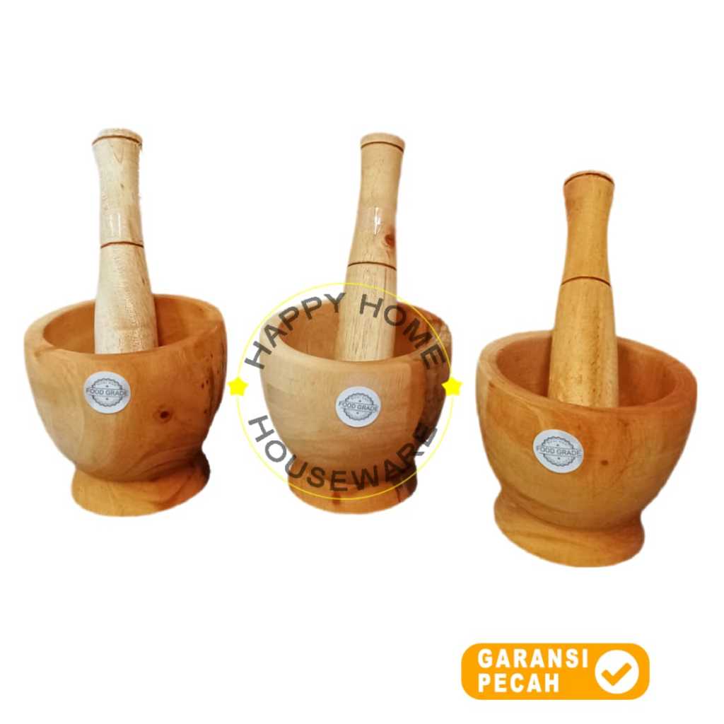 Jual Lumpang + Alu Kayu Mahoni | Penumbuk Bumbu Tradisional | Alat ...
