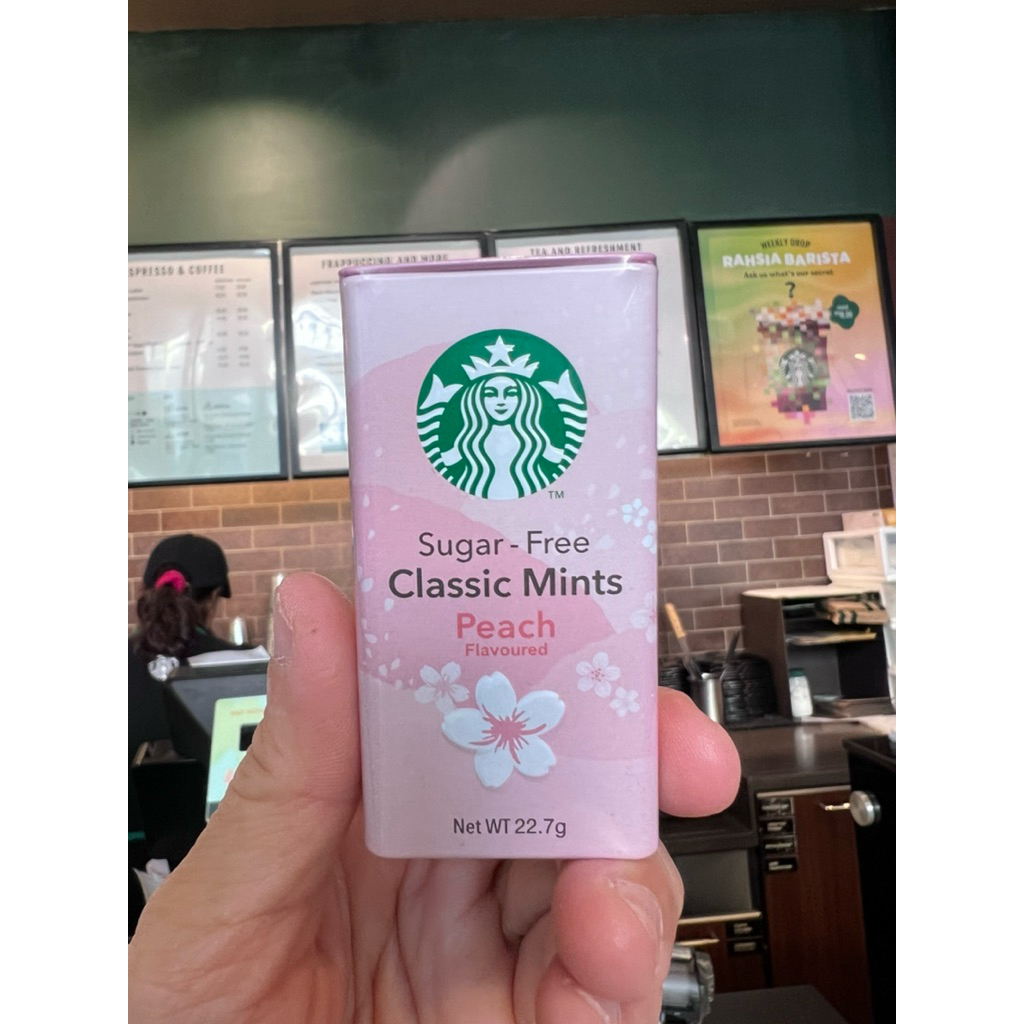 Jual Permen Starbucks Classic Mints/Sugar Free | Shopee Indonesia
