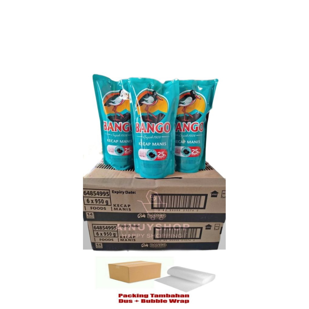 Jual Kecap bango manis refil 950 gram | Shopee Indonesia
