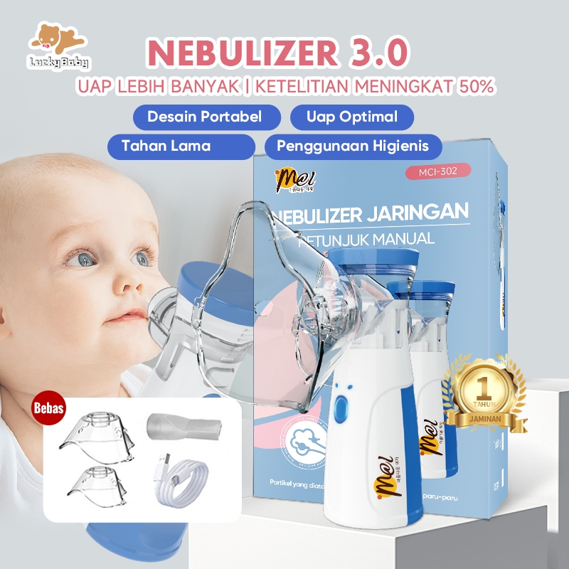 Jual MCI Nebulizer Portable Alat Nebulizer Anak Vapor Asthma Inhaler ...