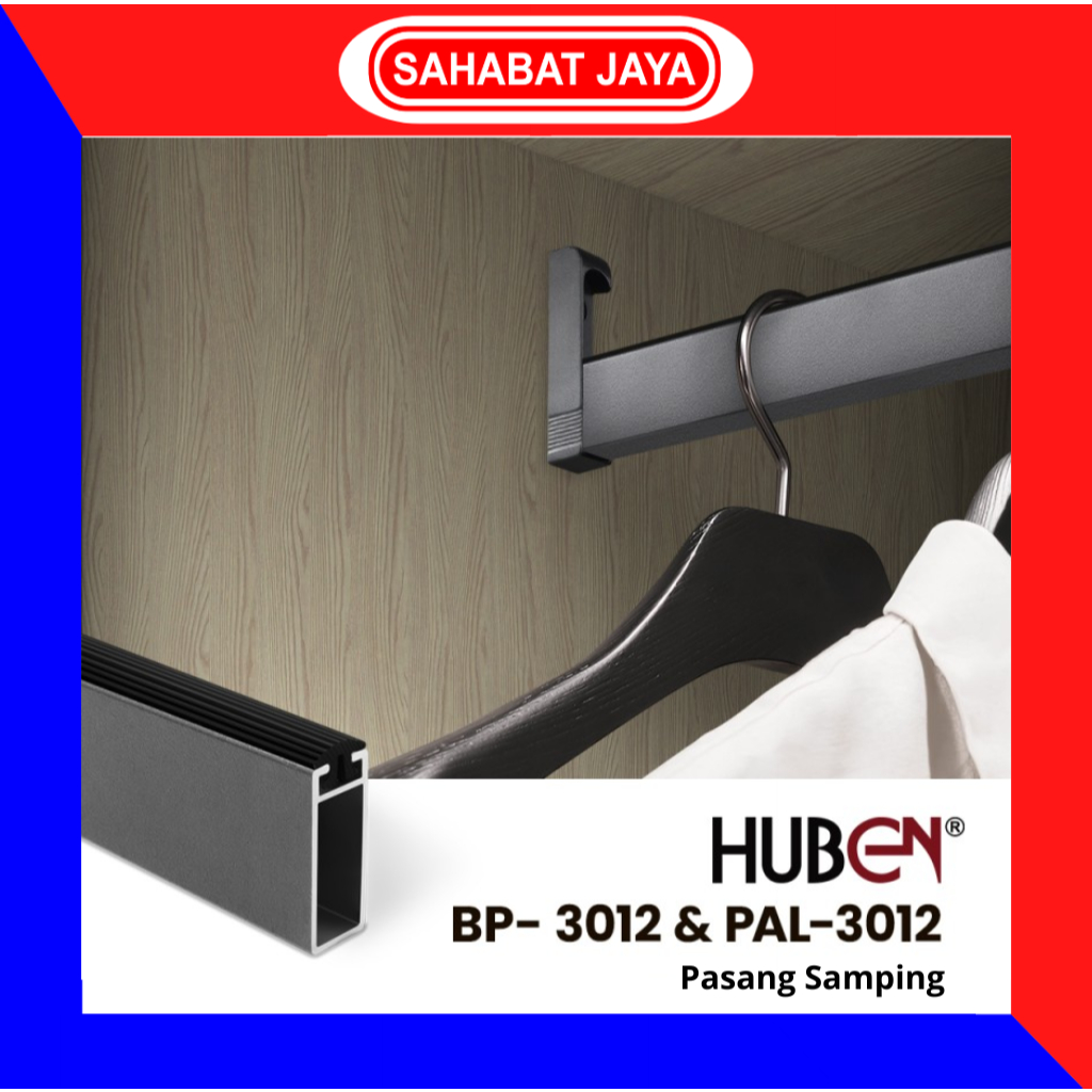 Jual HUBEN Pipa Aluminium PAL 3012 Bracket Aluminium BP 3012 Gantungan ...