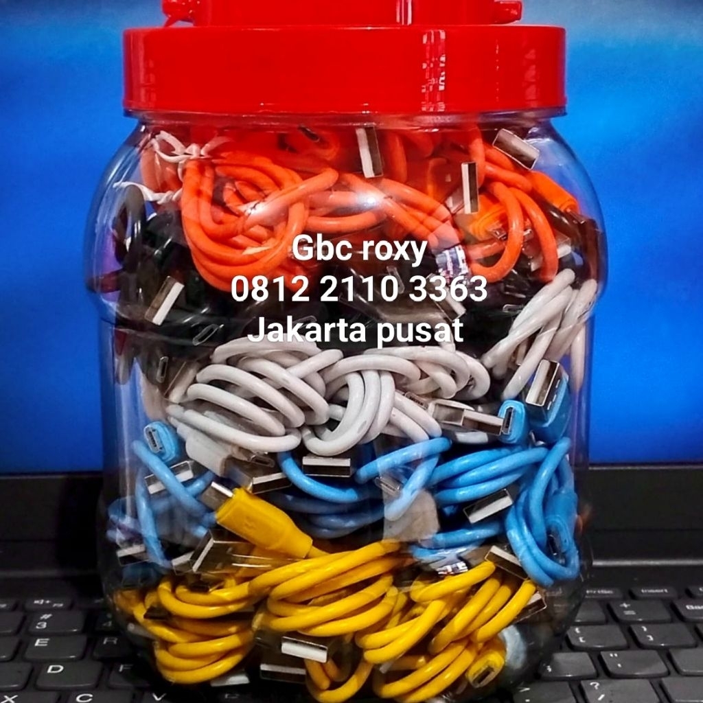 Jual ( ISI 50 PCS ) KABEL DATA TOPLES MACARON 1A USB TO MICRO / USB TO ...