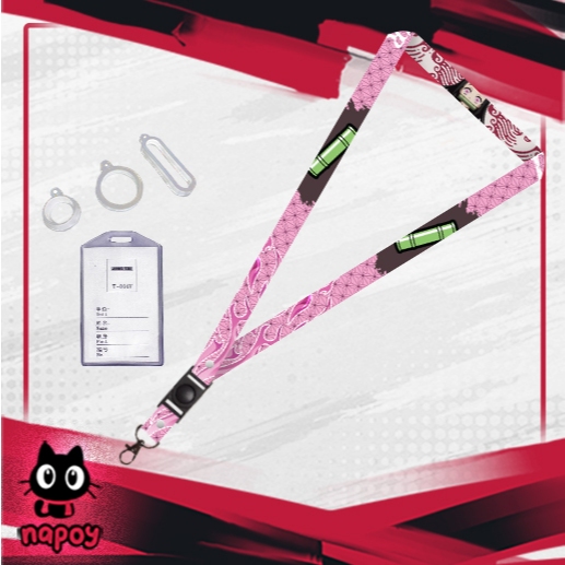 Jual Lanyard Id Card Anime Demon Slayer Nezuko Kamado | Shopee Indonesia