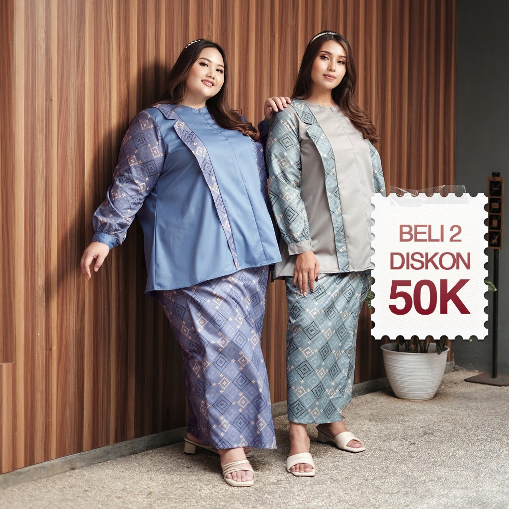 Jual Bigissimo - Gyandra One Set Batik | Atasan Wanita One Set Batik ...