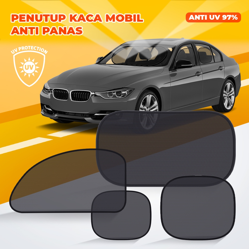Jual Penutup Kaca Kendaraan Anti UV Hitam Cover Reflektor Kaca ...