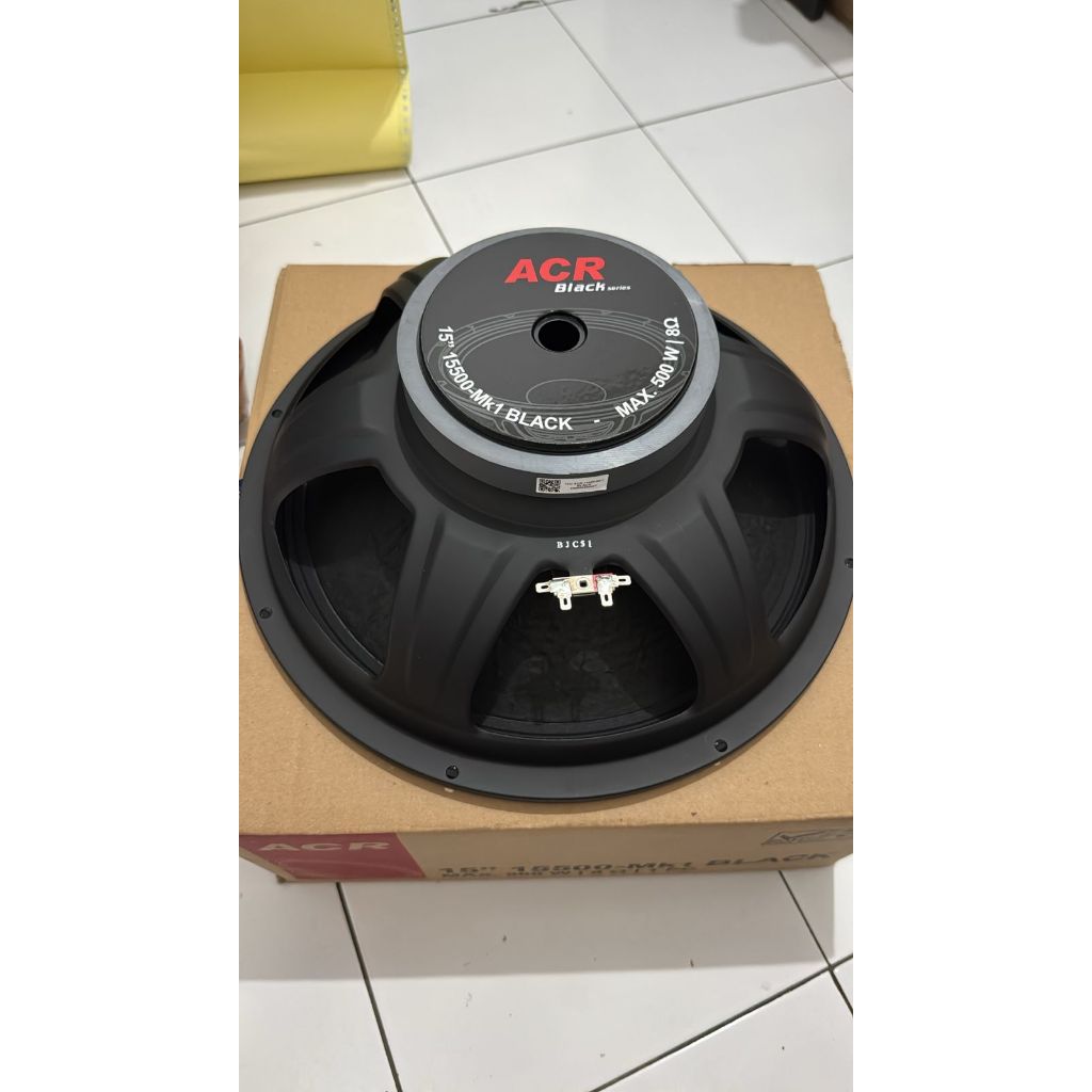 Jual speaker ACR 15” ACR 15500 Black MK 1 | Shopee Indonesia