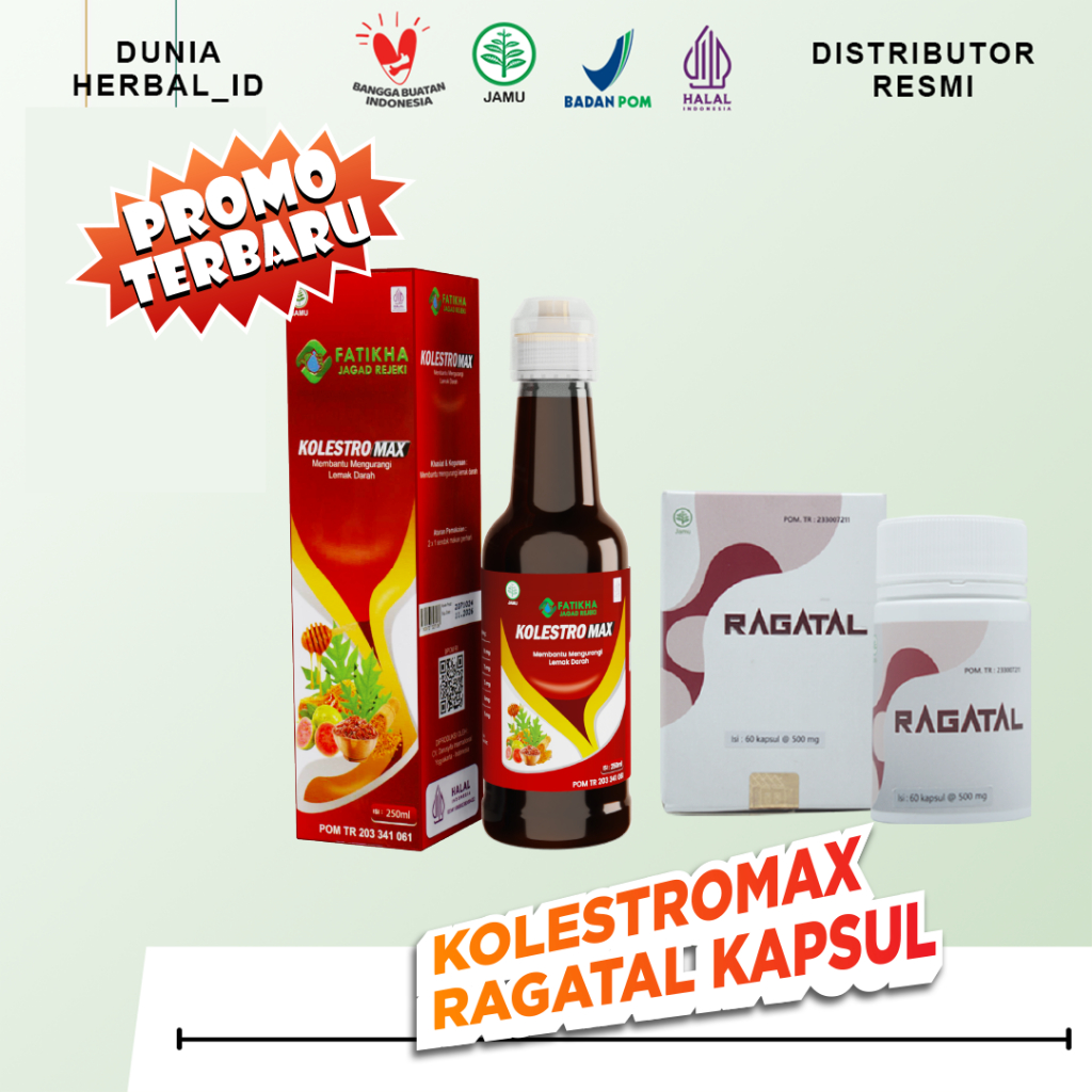 Jual PROMO PAKET BUNDLING MADU KOLESTROMAX + KAPSUL RAGATAL MEMBANTU ...