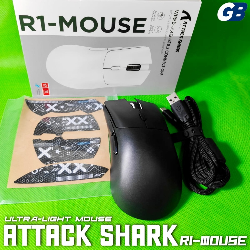 Jual Attack Shark R1 Lightweight Gaming Mouse PIXART PAW 3311 ...