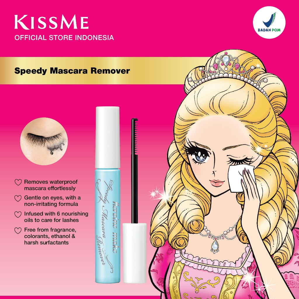 Jual KISS ME HEROINE MAKE Speedy Mascara Remover ORI Japan ( BPOM ...